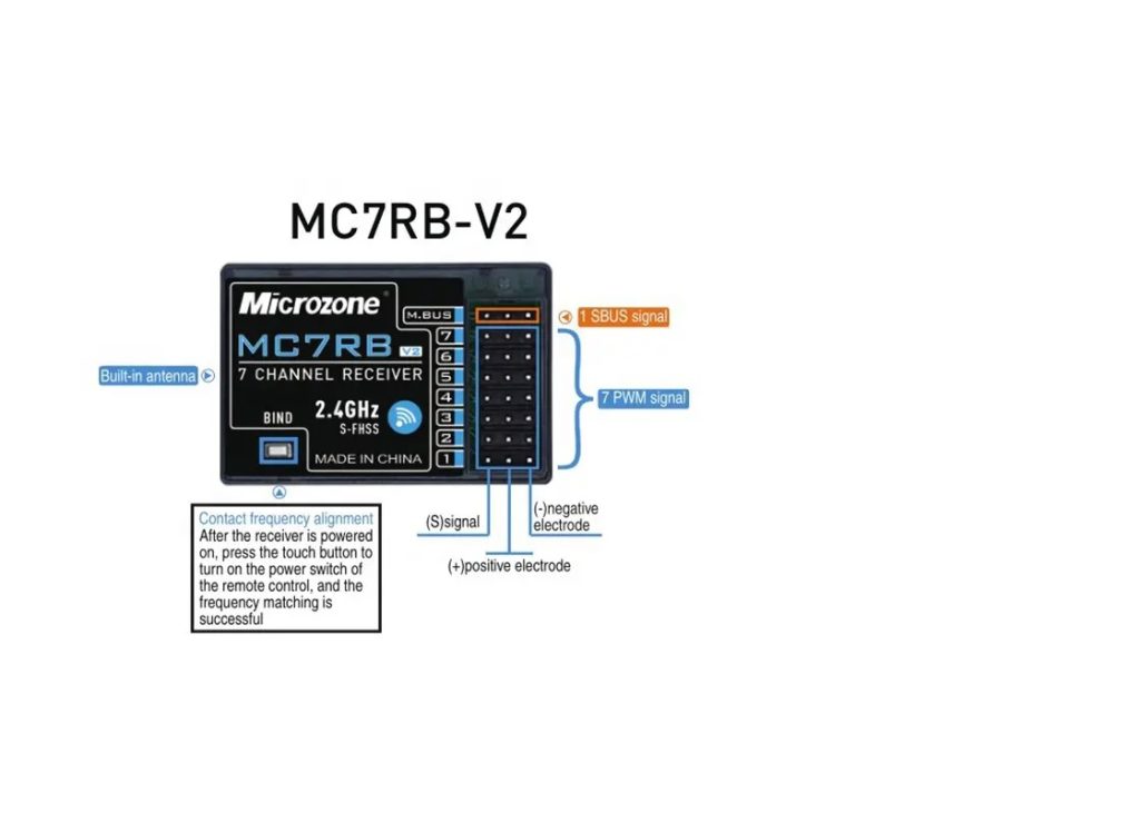 Microzone Mc6c Mini Rc Transmitter With Mc7rb Receiver Rc Shop Bd
