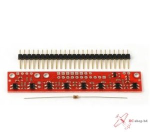 QTR-8RC Reflectance IR Sensor Array - RC shop bd